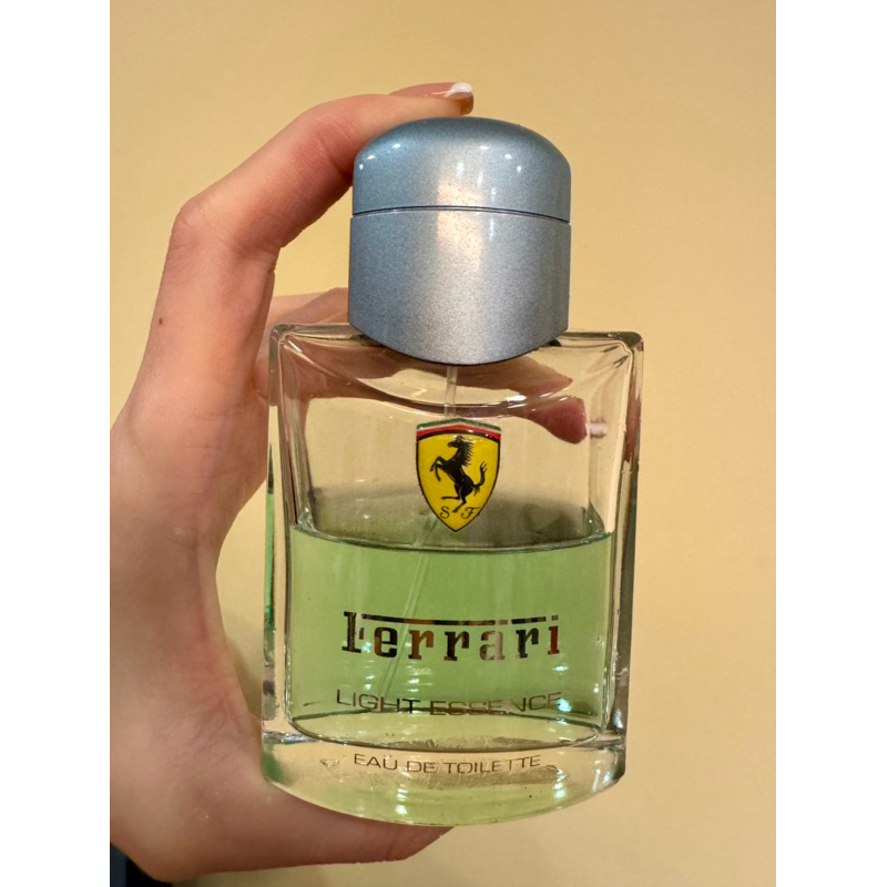 《A.W潮流選物®-二手商品》 Ferrari light essence 法拉利 氫元素 男性淡香水 | 蝦皮購物