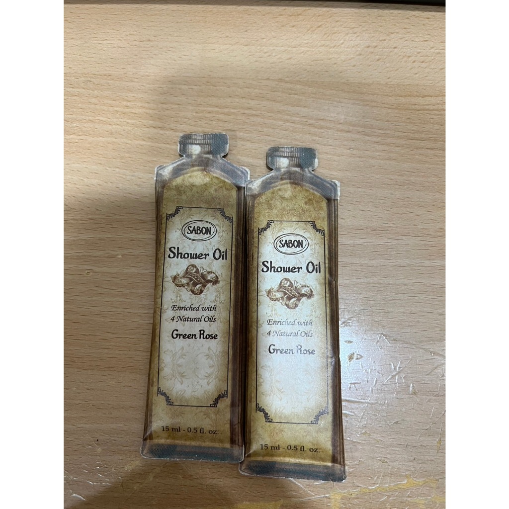 Sabon 以色列綠玫瑰沐浴油15ml | 蝦皮購物