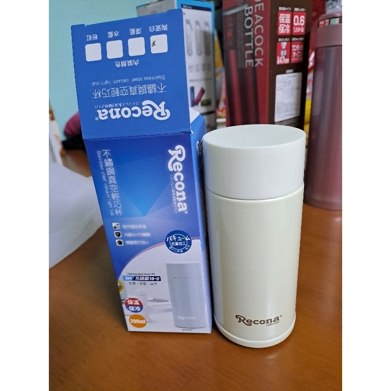 recona 不鏽鋼304真空輕巧杯 保溫水壺 保溫瓶 隨身杯 環保杯 全新 | 蝦皮購物
