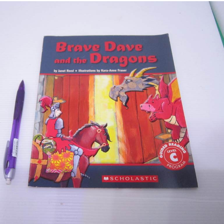 「二手書」Scholastic Brave Dave and the Dragons 英文繪本 level C 12頁 | 蝦皮購物