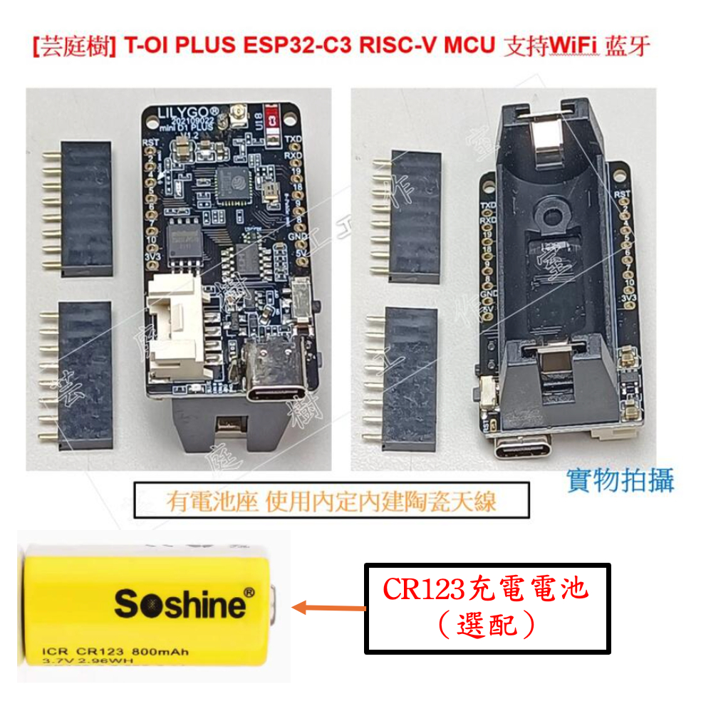[芸庭樹] T-OI PLUS ESP32-C3 RISC-V ESP32C3 開發板 ESP32-C3-DevkitC | 蝦皮購物