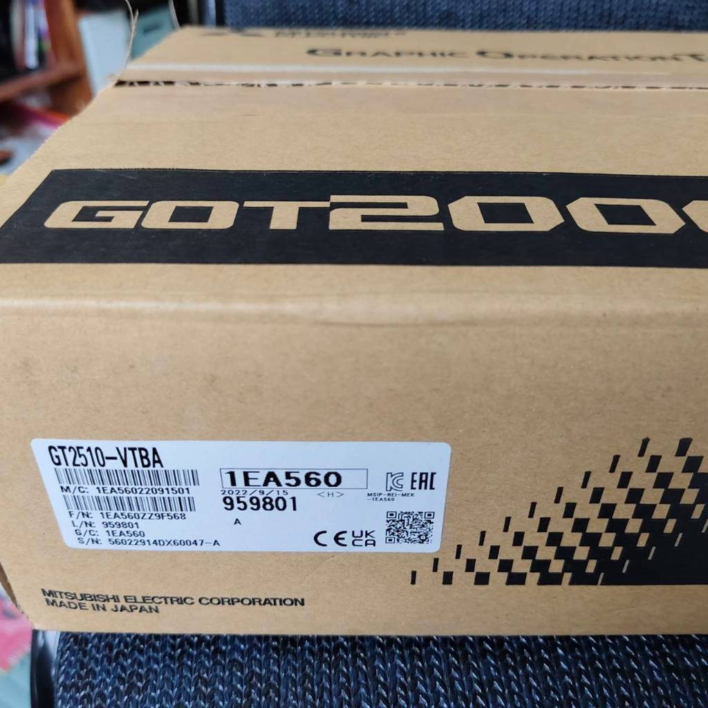 三菱(GOT2000)10.4吋TFT人機介面GT2510-VTBD/GT2510-VTBA | 蝦皮購物