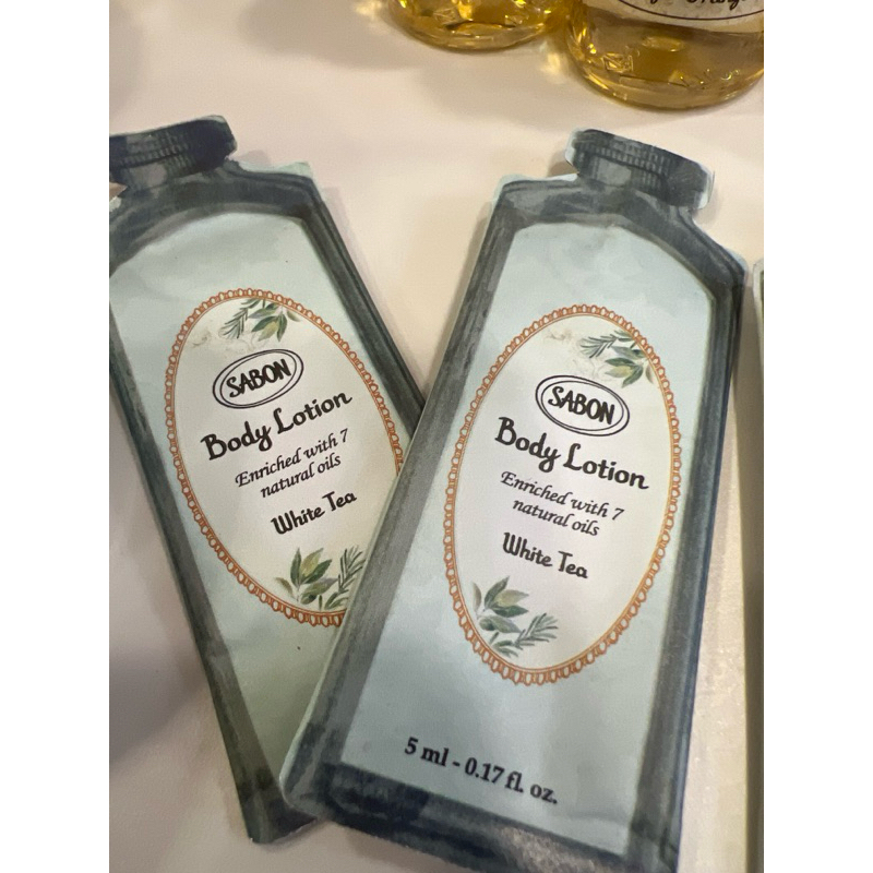 白茶香氛 white tea【sabon 】♡ 白茶身體乳 5ml 202602 | 蝦皮購物