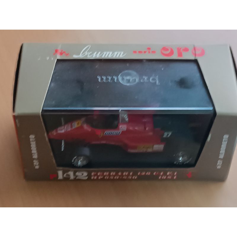 全新BRumm 義大利製 1/43 法拉利 Ferrari 126 C4 F1 賽車 復古車 古董車 老爺車 J168 | 蝦皮購物