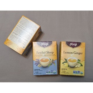 [yogi tea] 瑜伽茶 Restful Sleep Lemon Ginger bed time | 蝦皮購物