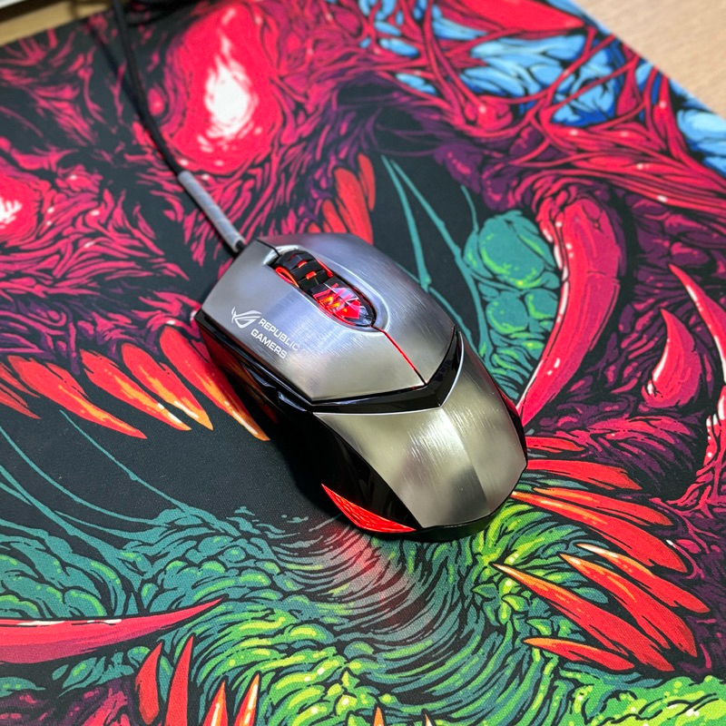 華碩 玩家國度 ASUS ROG GX1000 Eagle Eye Mouse 電競鷹眼滑鼠 | 蝦皮購物