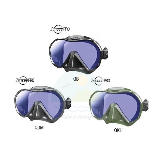 TUSA Zensee Pro M1010 S 抗UV鏡片 (UV420) 潛水 無框面鏡 呼吸管套組 | 蝦皮購物