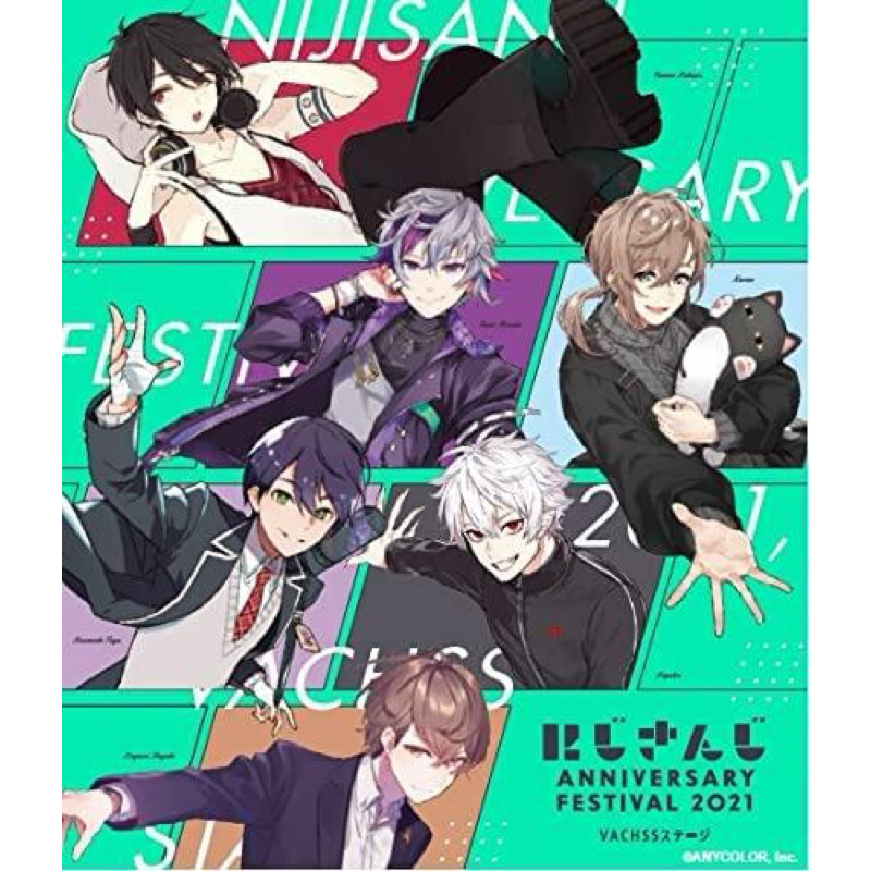 【BD全新現貨】 にじさんじ 彩虹社 週年 Festival 2021 VACHSS STAGE 藍光 劍持刀也 不破湊 | 蝦皮購物