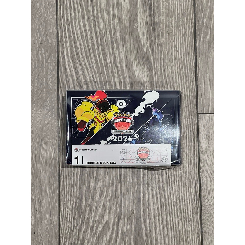 寶可夢 PTCG EUIC 2024 歐洲錦標賽 世界賽 雙卡盒 卡盒 限量 限定 周邊 現貨 | 蝦皮購物