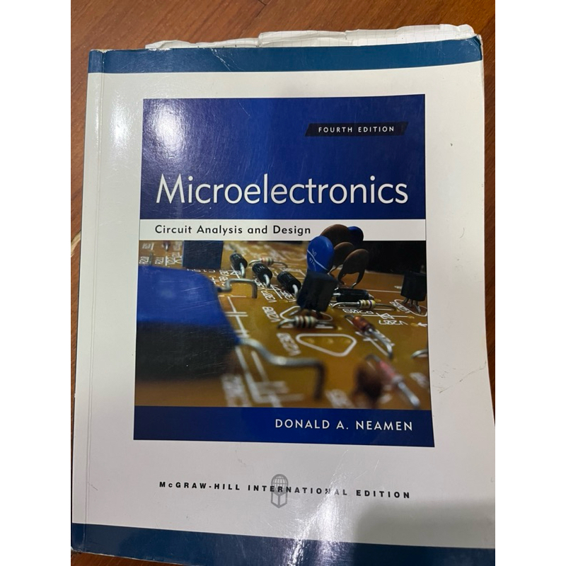 大學電子學 Microelectronics Circuit Analysis And Design 第四版 蝦皮購物
