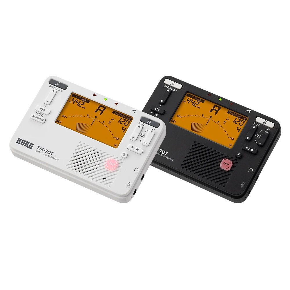 日本製 Korg 調音節拍器 TM 70T 高精度 調音器 節拍器 兩用 黑白兩色 管樂 弦樂適用【黃石樂器】 | 蝦皮購物
