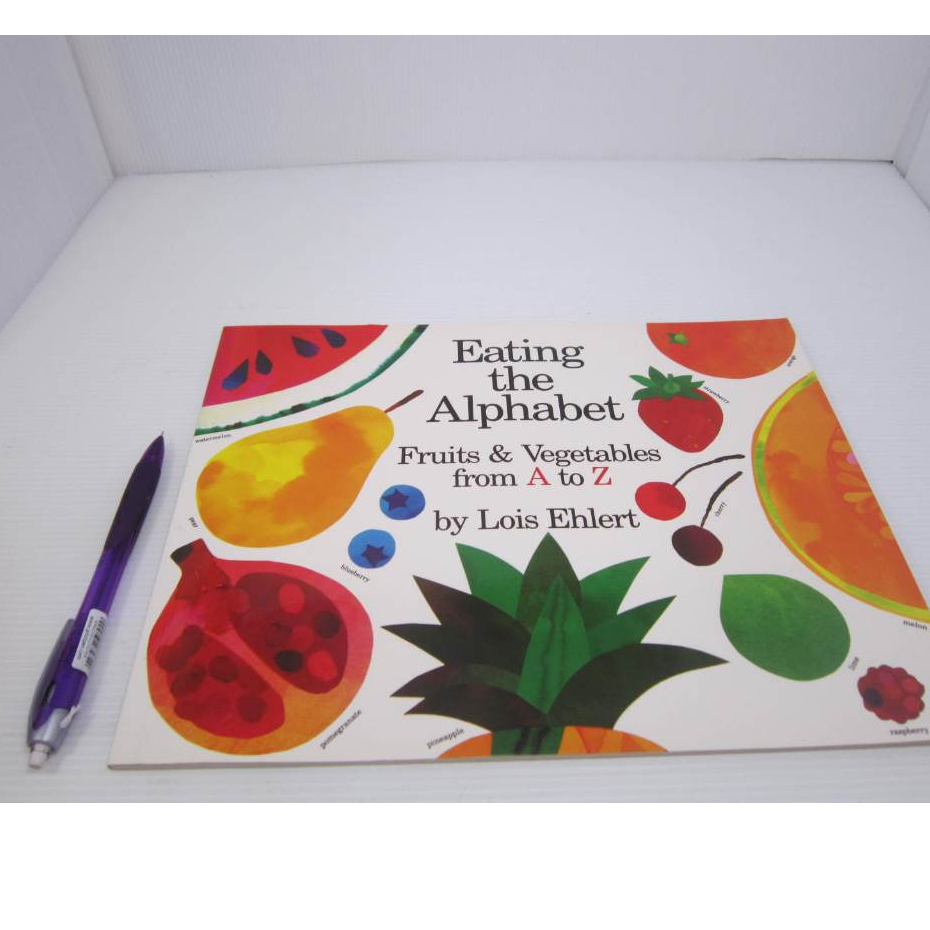 「二手書」 Eating the Alphabet Fruits A to Z 英文 Ehlert Lois | 蝦皮購物