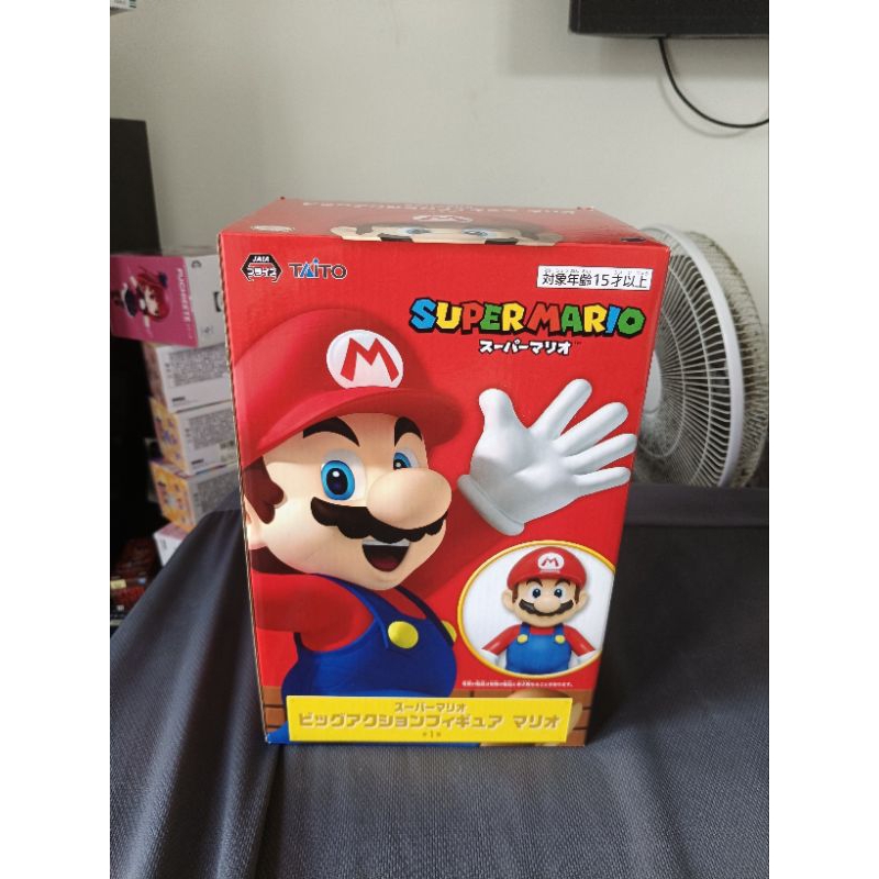 日版 TAITO SUPER MARIO Big Action 超級瑪利歐 30cm | 蝦皮購物