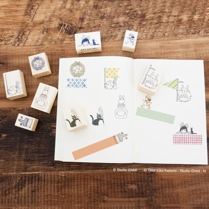 Beverly x 吉卜力 聯名合作款 魔女宅急便 木質印章 共三款 (TSW-148~TSW-150) | 蝦皮購物