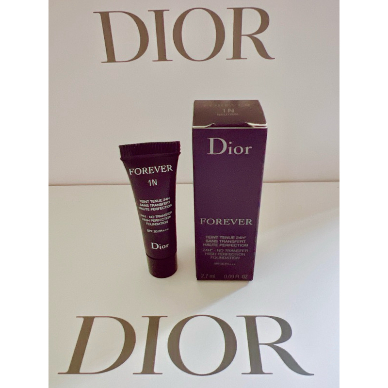 DIOR迪奧 超完美持久柔光 柔霧 粉底液 0.7/2.7ml 飾底乳 精巧版 自選色號 全新品 防曬 試用包 | 蝦皮購物