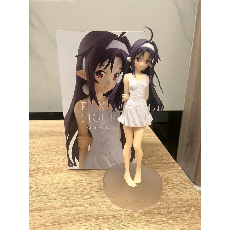 二手 拆擺 代理版 萬代 EXQ 景品 刀劍神域 泳裝友紀 | 蝦皮購物