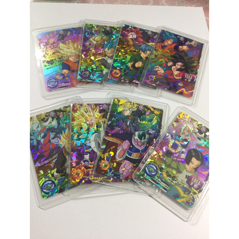 七龍珠英雄 第三彈 CP卡一套8張 孫悟空 達爾 人造人 孫悟空：超宇宙 特南克斯 宣傳卡片 彩虹CP UMT3-CP | 蝦皮購物