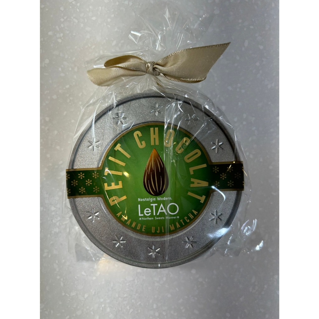 LeTAO 抹茶杏仁巧克力 鐵盒裝 北海道特色伴手禮 新千歲機場帶回 | 蝦皮購物