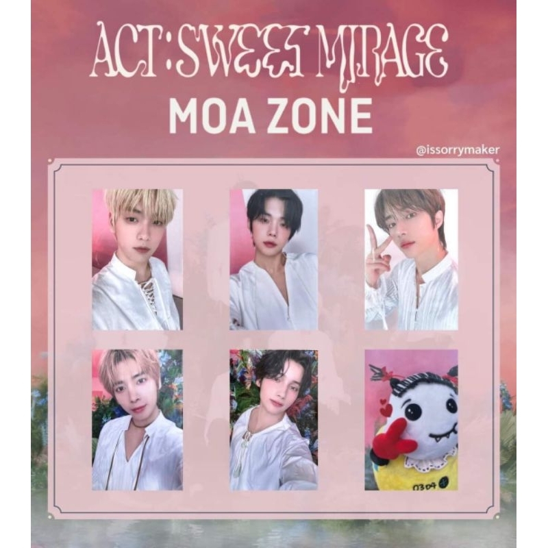 TXT MOA ZONE 崔杋圭 姜太顯 小卡 粽圭 粽顯 | 蝦皮購物