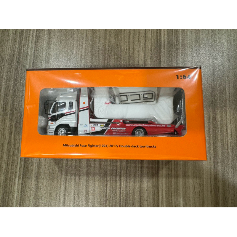 Boss 拍賣 GCD 1/64 Mitsubishi FUSO Fighter 雙層式載運拖車 | 蝦皮購物