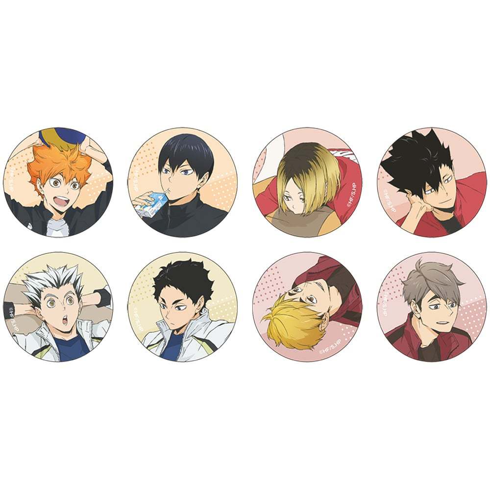 【日版】 排球少年 JF2024 吉祥物 徽章 日向翔陽 影山飛雄 赤葦京治 木兔光太郎 孤爪研磨 黑尾鐵朗 宮治 宮侑 | 蝦皮購物