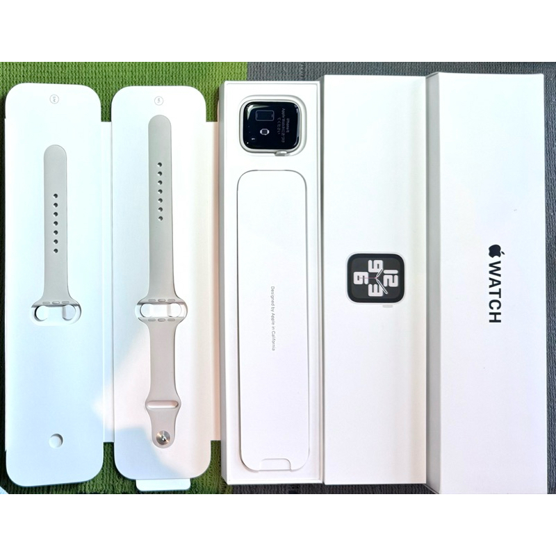 Apple Watch SE 2022 GPS 95成新 44mm 星光色 A2723 watchSE 2 SE2 錶 | 蝦皮購物