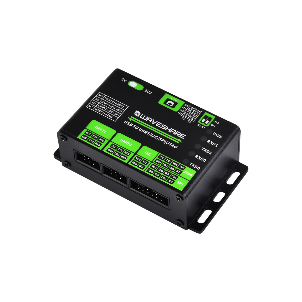 【莓亞科技】usb To Uart I2c Spi Jtag 轉換器 支援壁掛及導軌安裝 含稅附電子發票 蝦皮購物