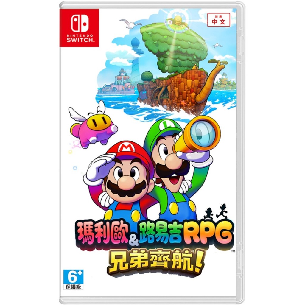 【地下街軟體世界】NS 瑪利歐 & 路易吉 RPG 兄弟齊航！《中文版》 | 蝦皮購物