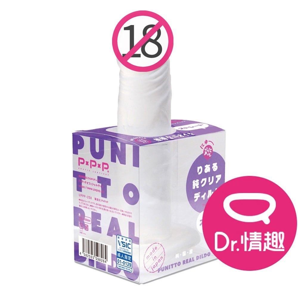 PxPxP 新彈力 16m透明吸盤假陽具 直款 日本製 Dr.情趣 假屌老二按摩棒 女性自慰棒 成人情趣精品 情趣玩具 | 蝦皮購物