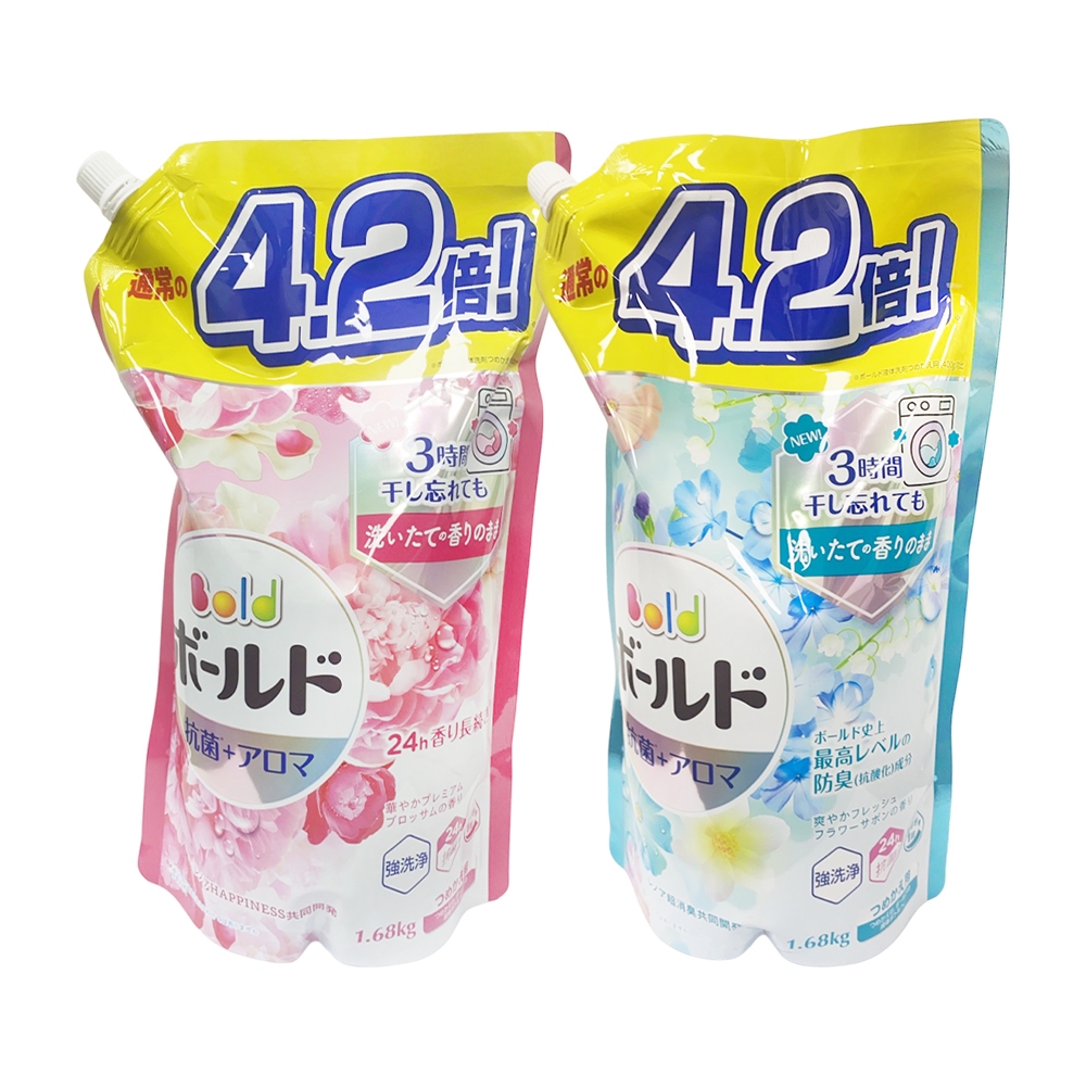 【轉角遇到寶】P&G Bold 超濃縮 洗衣精 柔軟精 1.68kg 補充包 白葉花香 牧丹花香 花香洗衣精 | 蝦皮購物