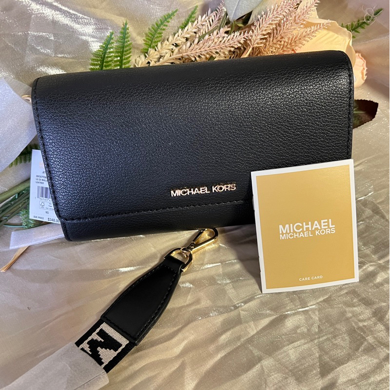 MICHAEL KORS MK 全真皮 WOC包 斜背包 黑色 現貨 | 蝦皮購物