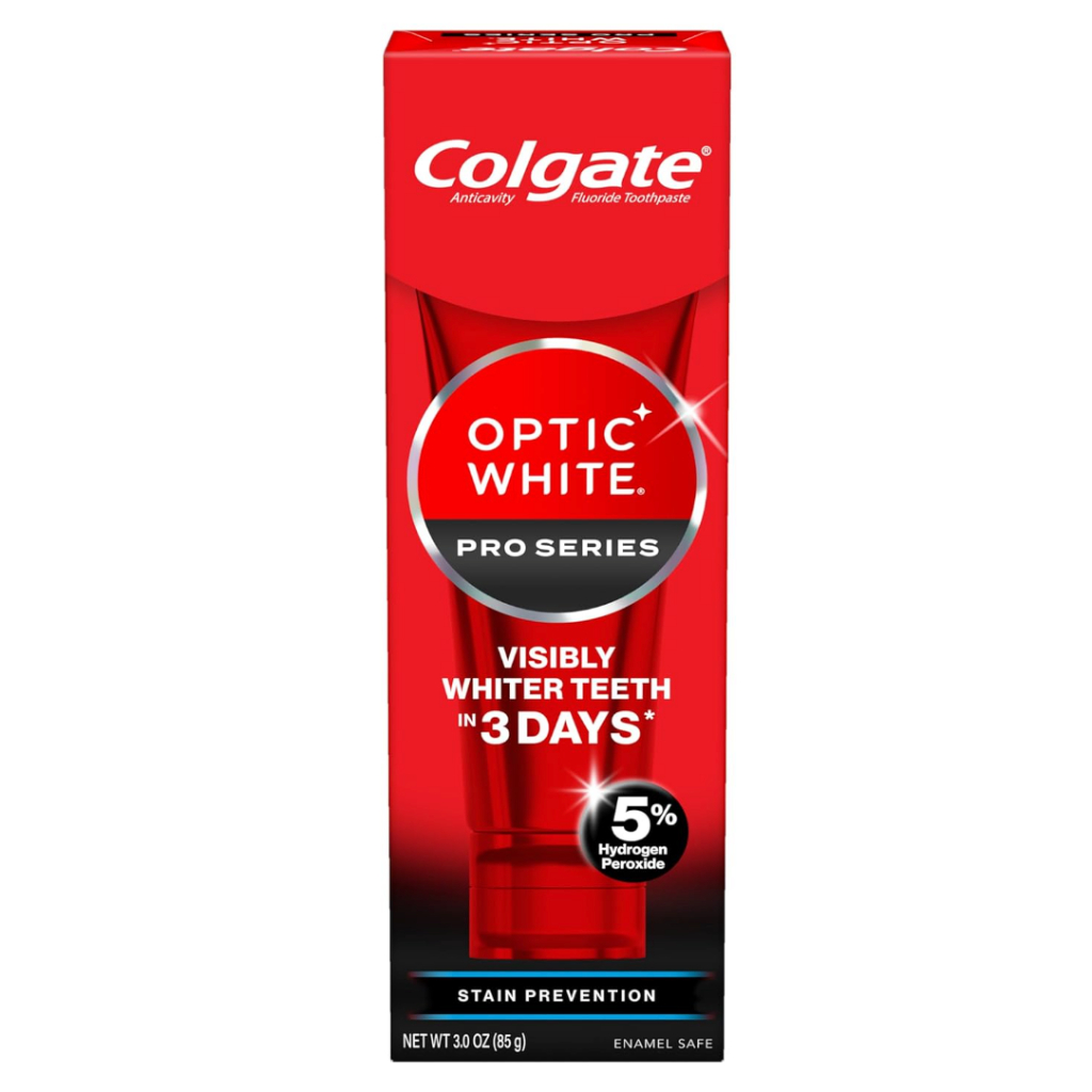 Dr.Grace推薦 Colgate Optic White Pro Series 5%亮白牙膏 85g | 蝦皮購物