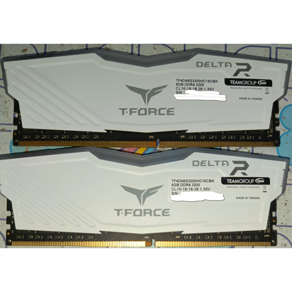 十銓 T-FORCE RGB DDR4 3200 3600 8G x2 (共四條) | 蝦皮購物