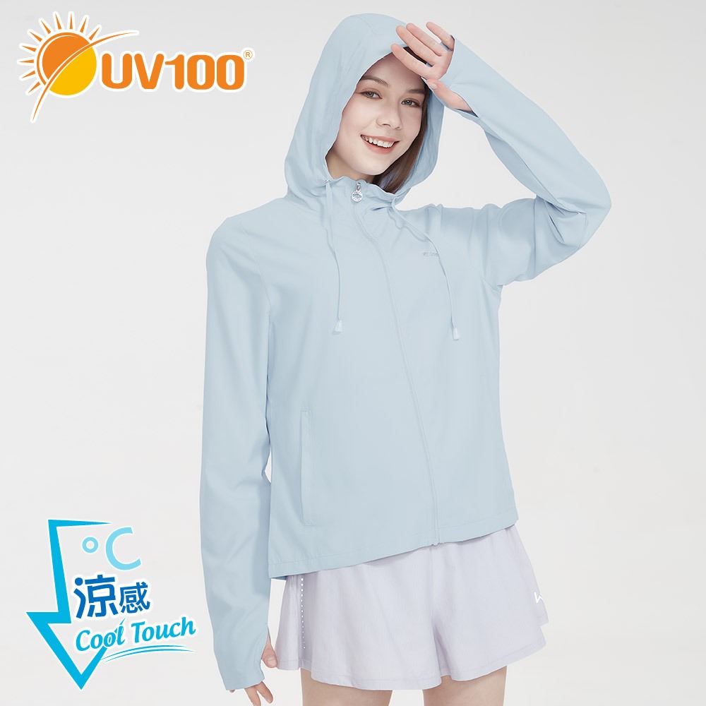 【UV100】防曬 抗UV-Suptex清涼連帽女外套-加大帽簷(AA23563) 蝦皮獨家款 | 蝦皮購物