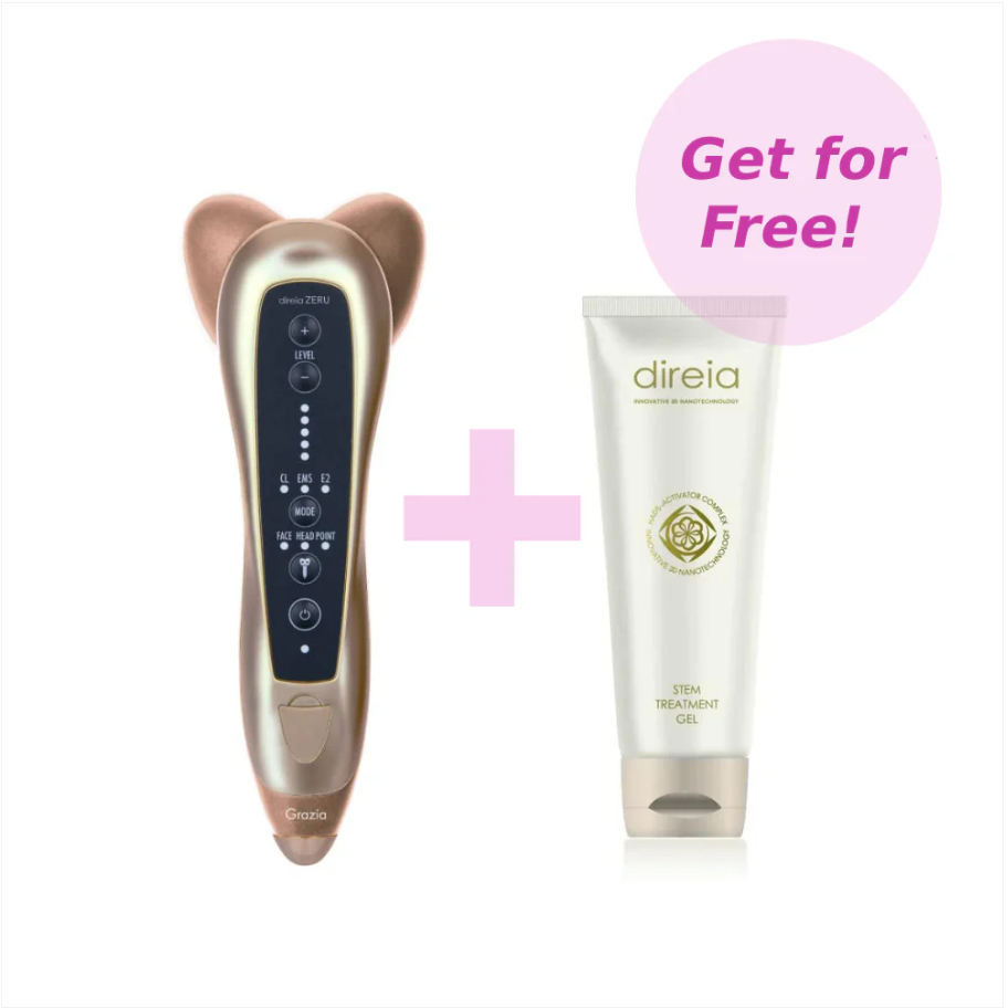 (日本直郵) DIREIA Zeru 贈送專屬啫喱一瓶，一年保固，官方授權，日本銀座有實體店 | 蝦皮購物