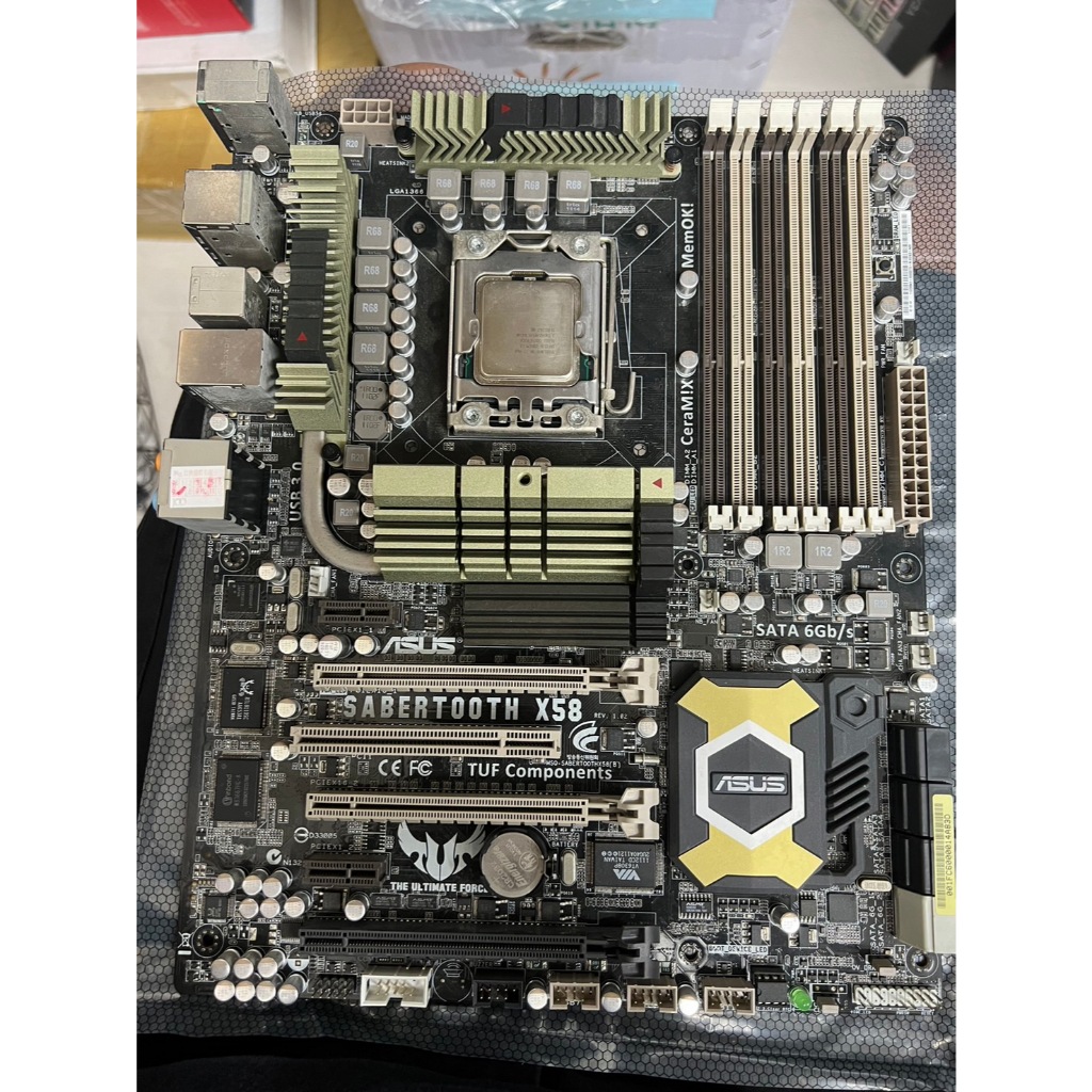 ASUS SABERTOOTH X58 無檔板 | 蝦皮購物