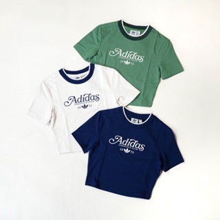 貳柒商店 ADIDAS BABY TEE 女款 三葉草 短袖 復古 短版 休閒 IY5238 IX3532 IX3544 | 蝦皮購物