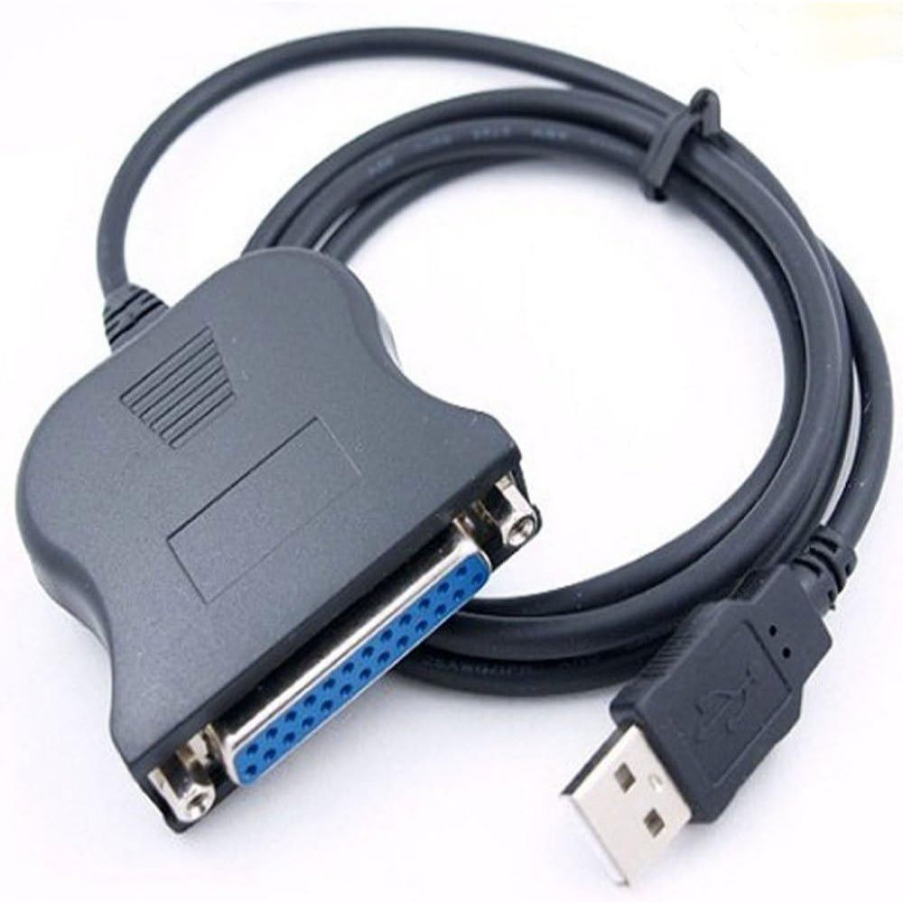 USB to Printer IEEE 1284 USB to LPT 轉接線 25/36針可選 | 蝦皮購物