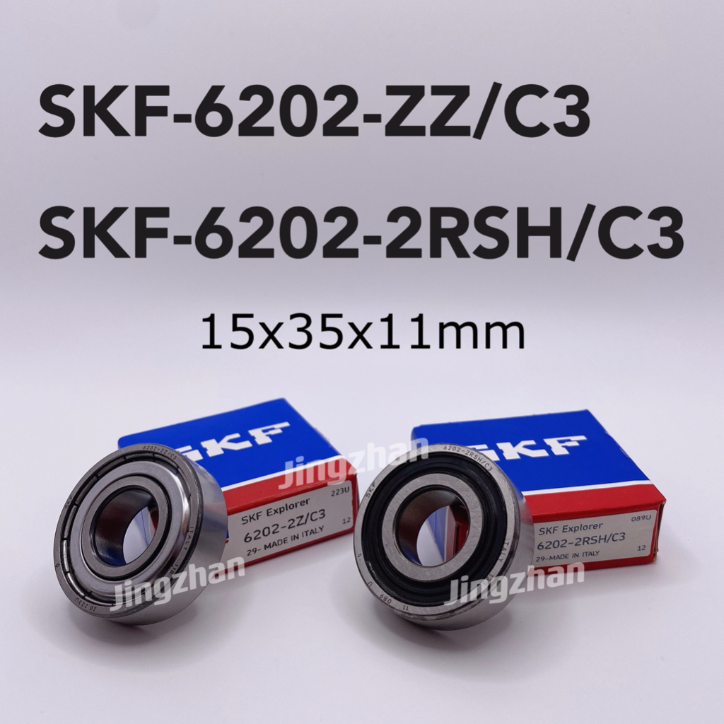 新賣場 SKF-6202-2Z/C3 SKF-6202-2RSH/C3滾珠軸承 培林原廠正品 15x35x11 | 蝦皮購物