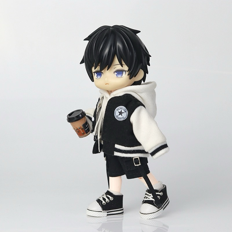 現貨【風閣】 棒球服 外套 夾克 - ob11 黏土人 gcs ymy 12分 長袖 日常服 長褲 運動服 棒球 娃衣 | 蝦皮購物