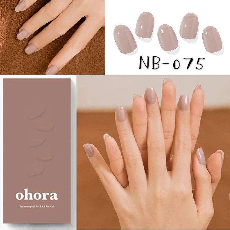 Ohora韓國凝膠美甲貼紙 2024熱賣款 新款指甲貼 美甲貼 DIY 凝膠光療貼紙 指甲光療貼片 | 蝦皮購物