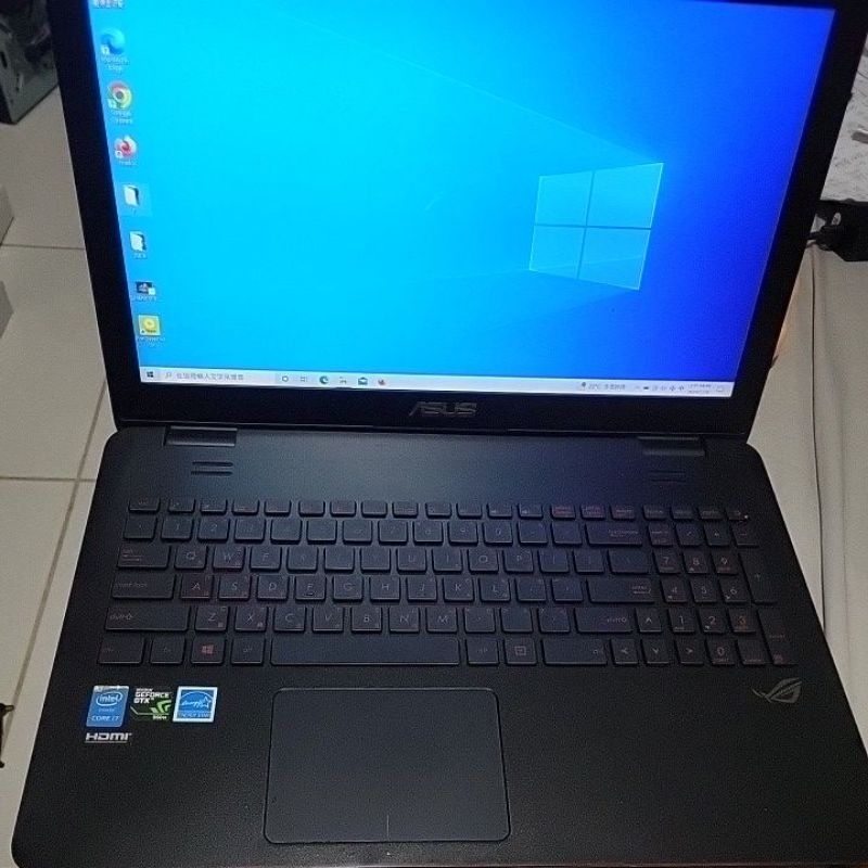 asus 華碩 rog g551jw i7 ssd 512gb 筆電 電競筆電 高階獨顯 3d遊戲 天堂 lol 模擬器 | 蝦皮購物
