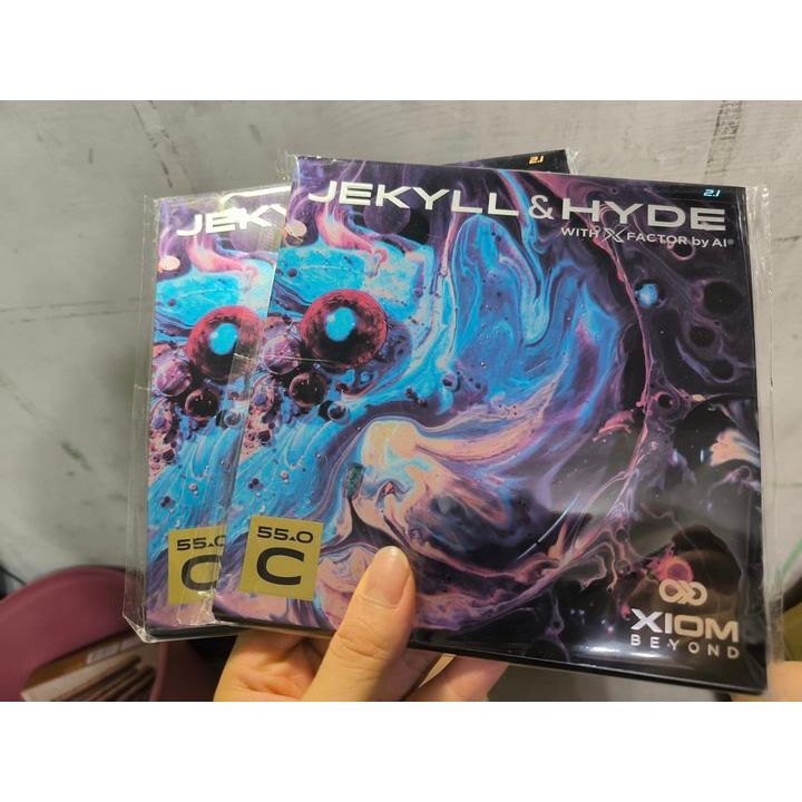 『良心桌球小舖』Xiom Jekyll & Hyde C55 C52.5 C57.5 雨果HUGO使用膠皮 | 蝦皮購物