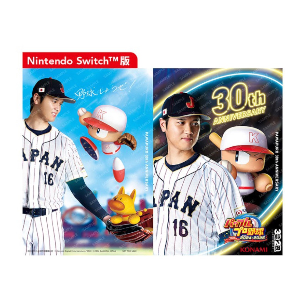 【電玩指標】十倍蝦幣 Ns Switch 任天堂 特典 實況野球2024 2025 特點 大谷翔平 遊戲片封套 封套 紙 蝦皮購物