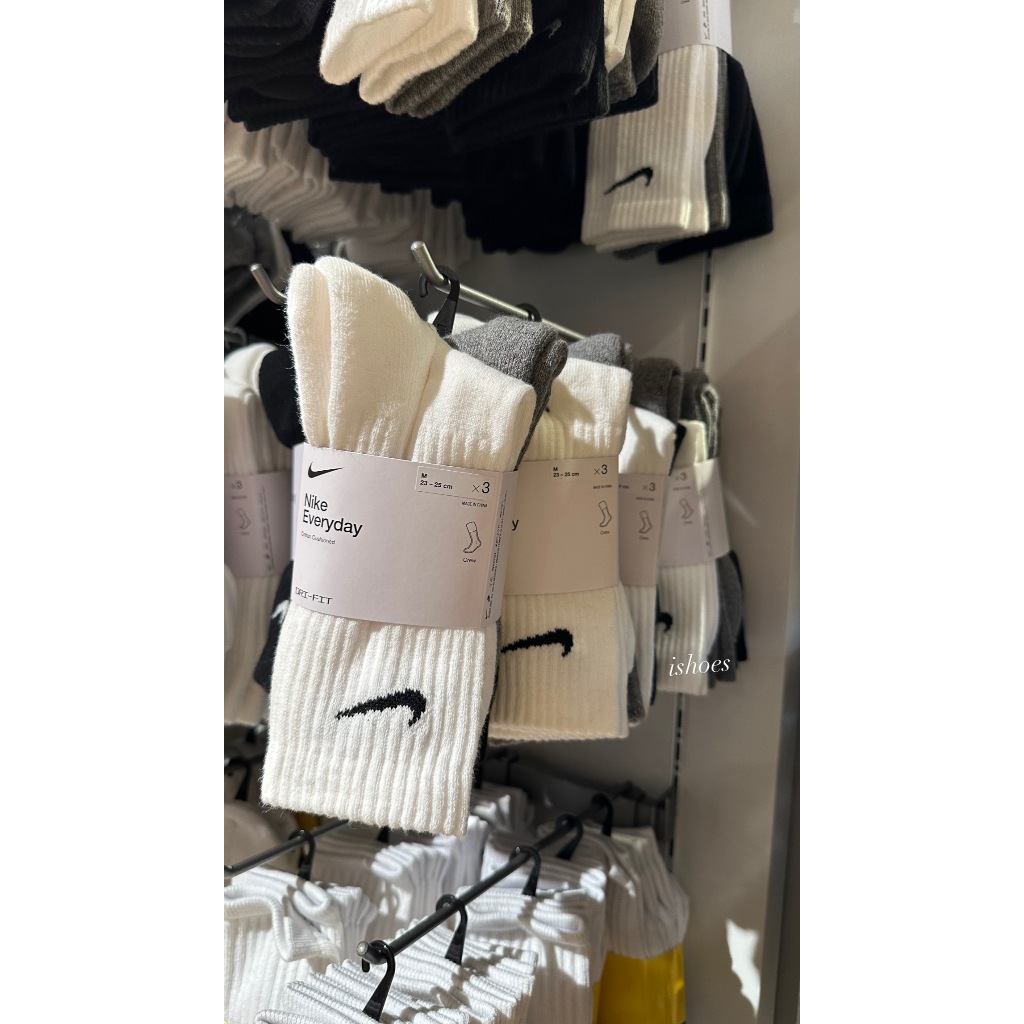 【日本購入】現貨 iShoes正品 Nike 日本 限定 三色 勾勾 潮流 襪子 中筒襪 長襪 SX7664-964 | 蝦皮購物