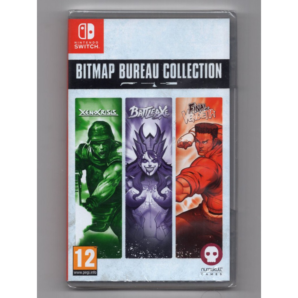 全新 NS Switch Bitmap Bureau Collection 歐版 異種危機+戰斧+終極復仇合集 | 蝦皮購物