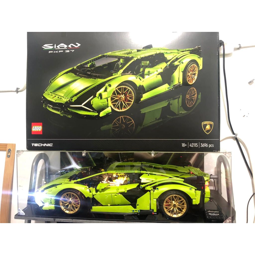 LEGO 樂高 42115 Lamborghini 藍寶堅尼 + 藍寶堅尼旗艦燈組組合套組 | 蝦皮購物
