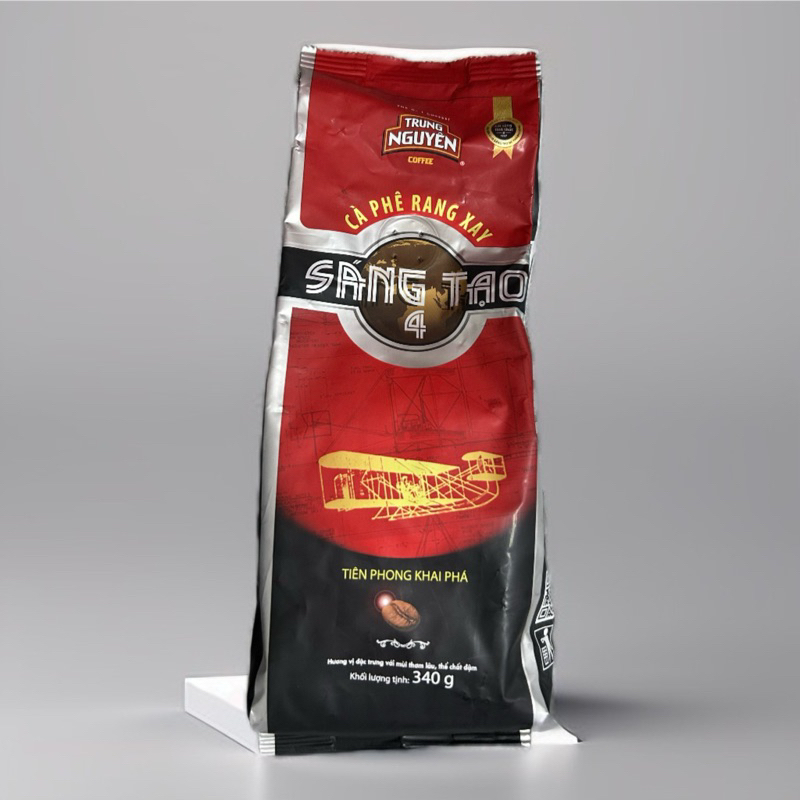 越南 4號中原咖啡 Cà Phê Pha Phin TRUNG NGUYÊN Sáng Tạo 4 430g | 蝦皮購物