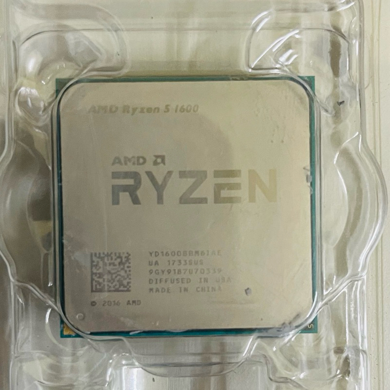 AMD Ryzen 5 1600 R5-1600 AM4 處理器 | 蝦皮購物
