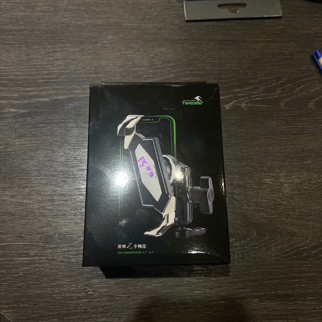 【台南新發車業】TAKEWAY LA1-PH05 黑隼 黑準 Z手機座 (後照鏡版) 標準厚殼版 超穩 不晃 | 蝦皮購物